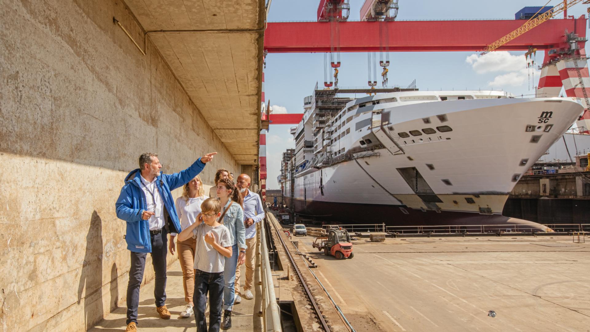 Visiter les chantiers navals de Saint-Nazaire – Une visite incontournable